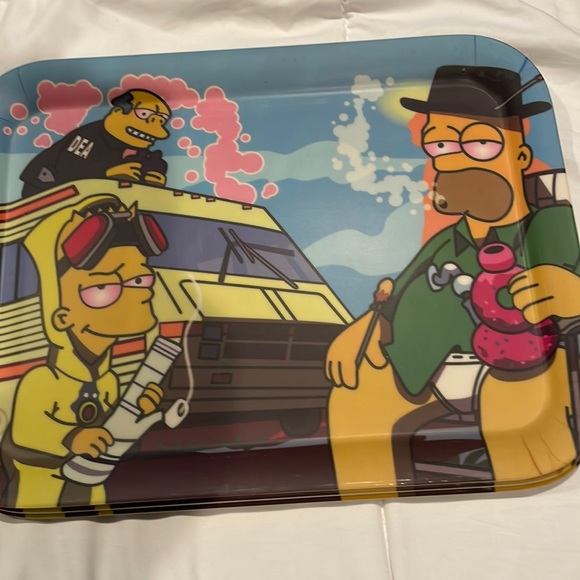 Other | The Simpsons Tray | Poshmark